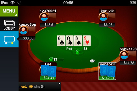 Mobile Poker Club - real-money online poker for iPhone and iPad ...